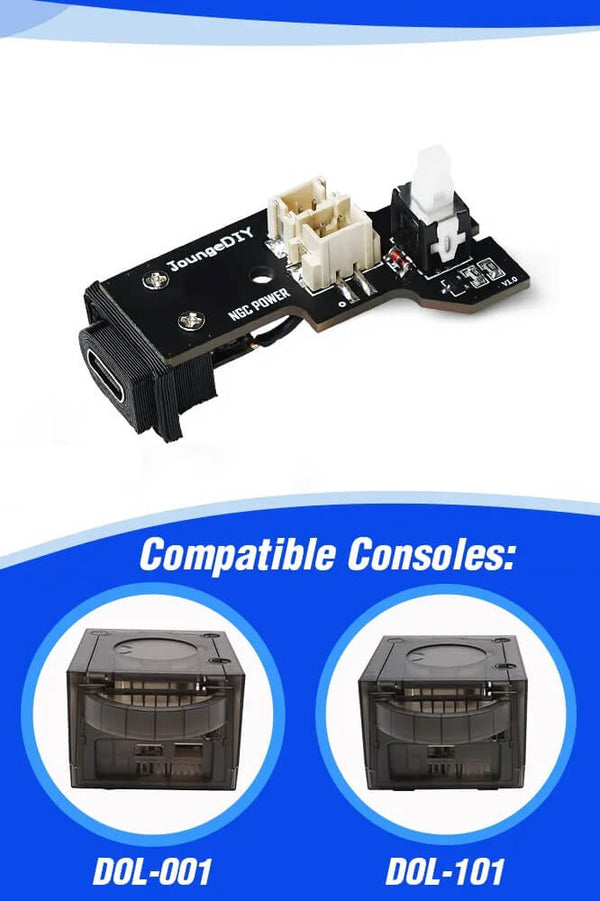 NGCPSU USBC Type C Power Supply PSU (JoungeDIY) - Nintendo Gamecube ...